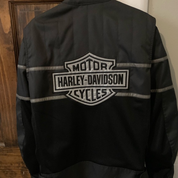 Harley-Davidson | Jackets & Coats | Harleydavidson Black And Gray ...